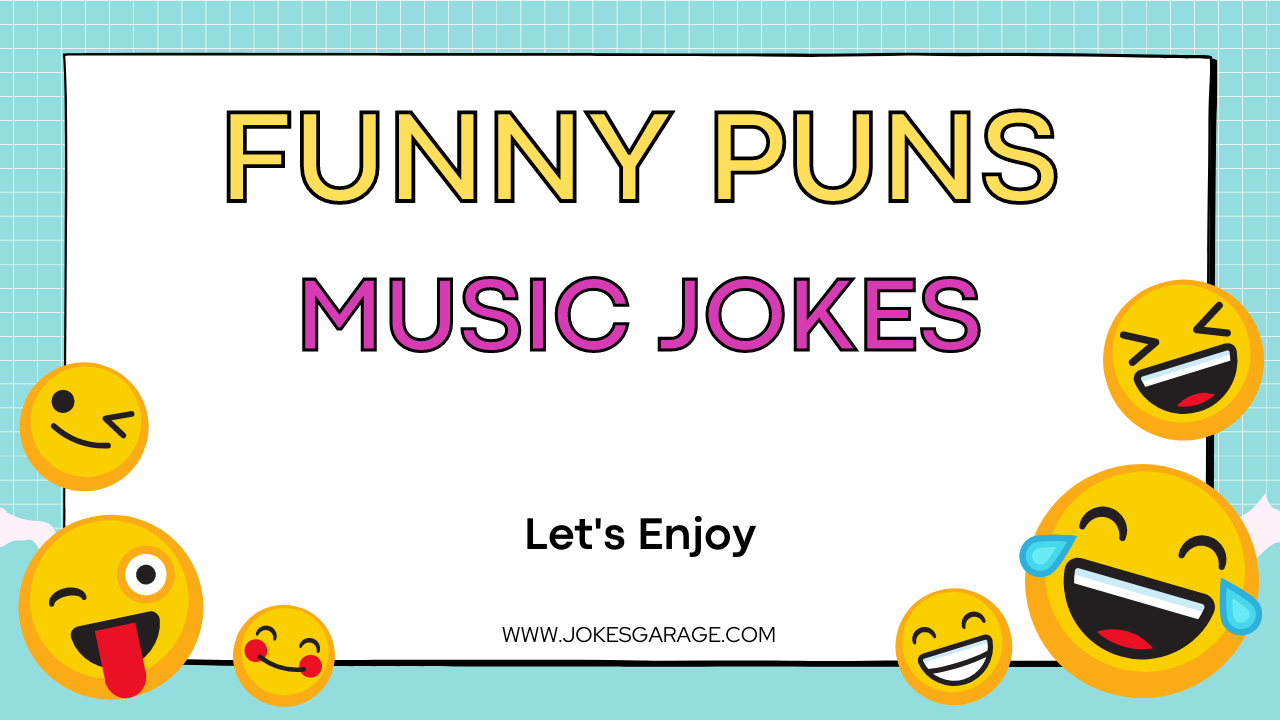 60 Short Music Jokes - Jokes Garage