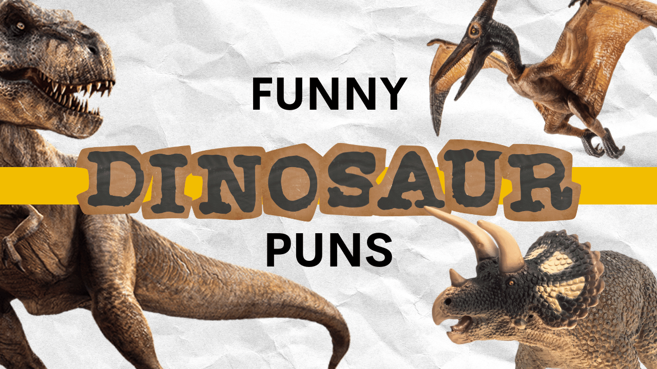 80 Cute Dinosaur Puns - Jokes Garage