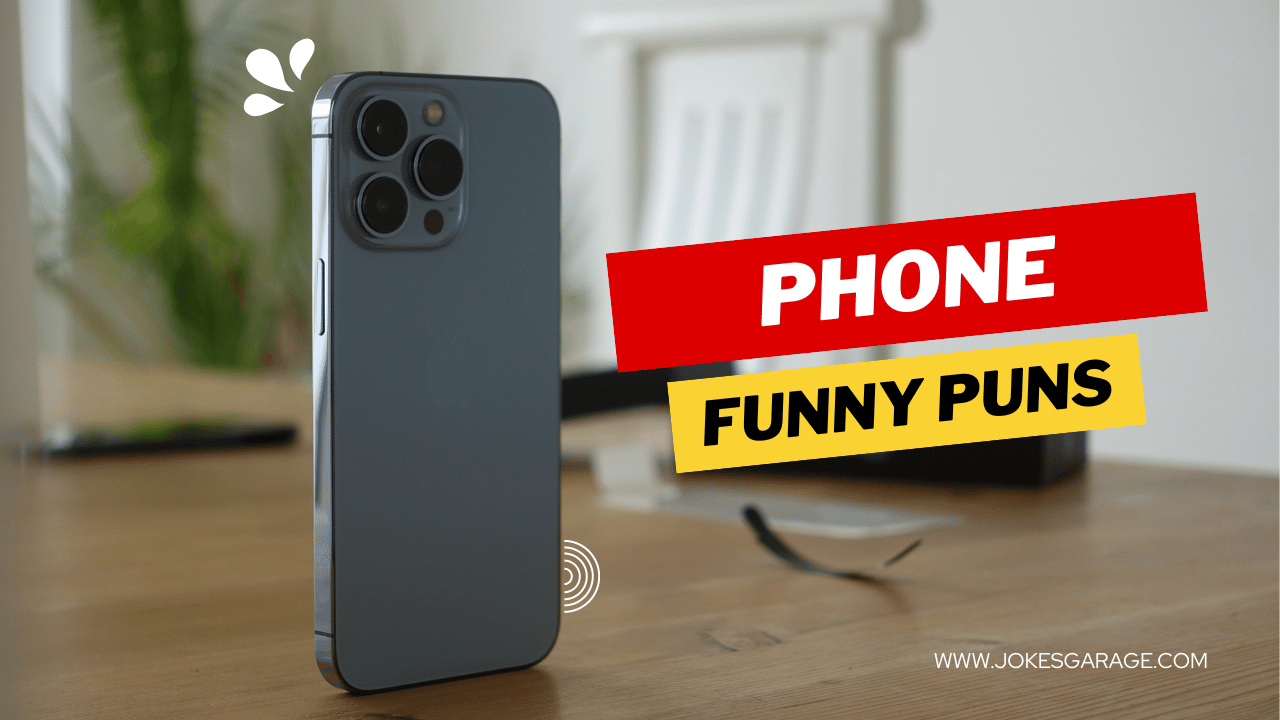 60 Mobile Phone Puns - Jokes Garage